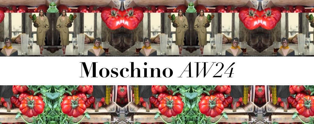 Moschi-yes. Moschino AW24 – Design & Culture by Ed