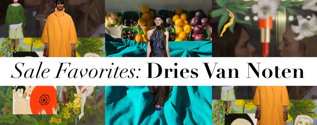 Sale Favorites: Dries Van Noten – Design & Culture by Ed